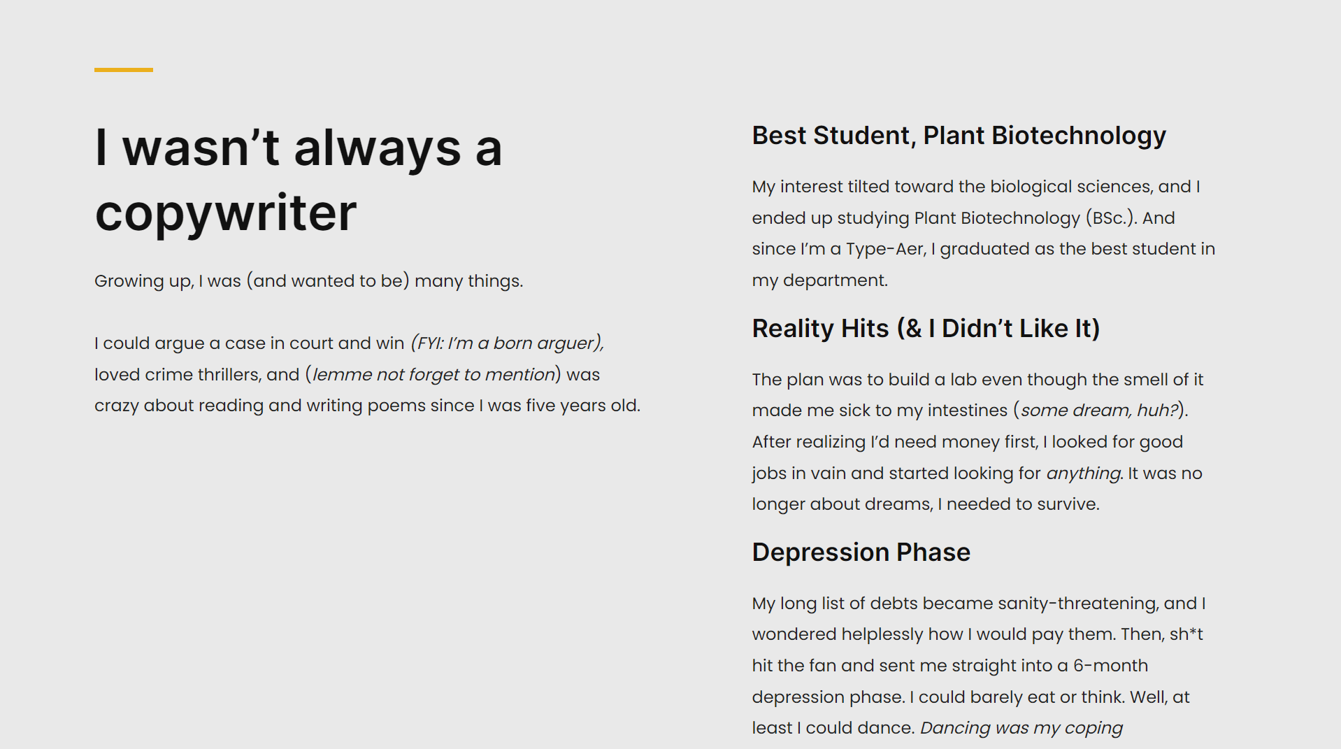 How to Write an About Page That Interests Your Dream Clients